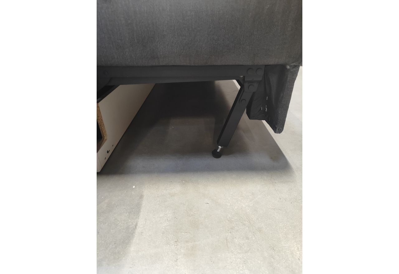 Narożnik AXEL - Monolith 92 - grafitowy brąz - OUTLETU - sklep MKS Meble